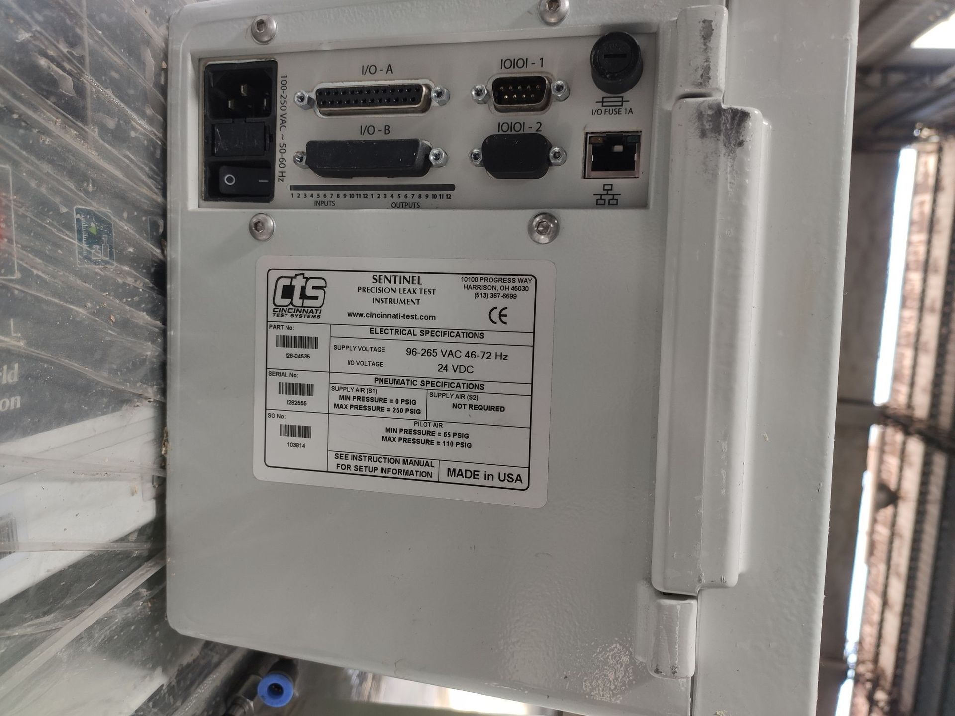 【CTS】美国CTS I28气密性检测仪 技术支持 议价-阿里巴巴