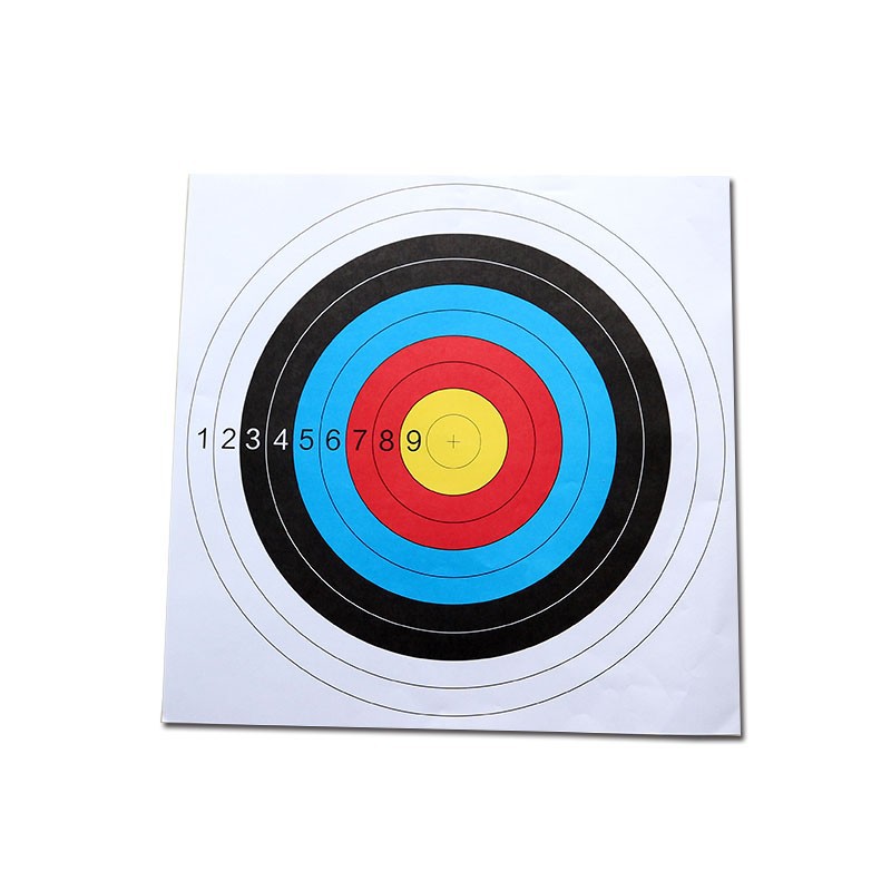 Factory wholesale bow archery target paper thickened standard target ...