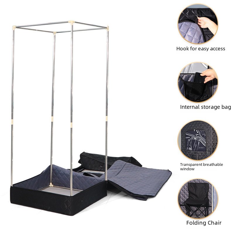 Cross-border hot Amazon sweat steaming box household full body Bath Box ...