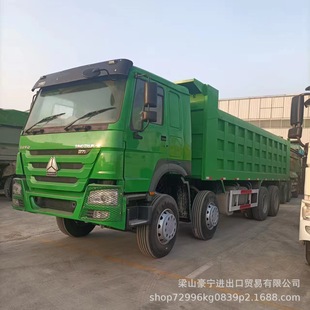 专业出口8x4二手豪沃自卸车HOWO右驾驶砂石料翻斗车 非洲中亚-阿里巴巴