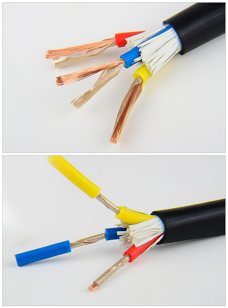 NH-RVV国标电线电缆无氧铜NH-VV2芯-16芯耐火消防软电线信号控制-阿里巴巴