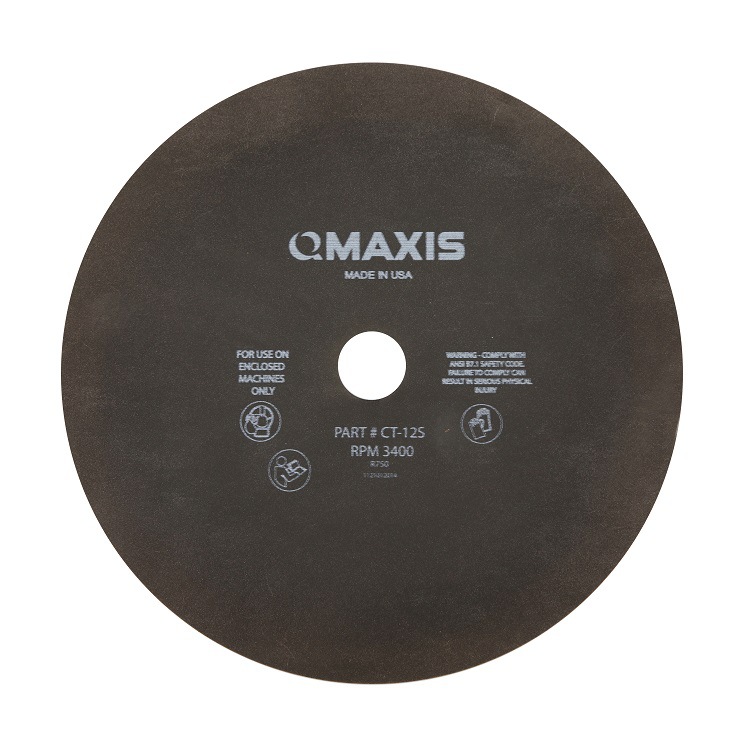 12in超薄砂轮切割片轴心孔径32mm美国QMAXIS金相砂轮切割锯片-阿里巴巴