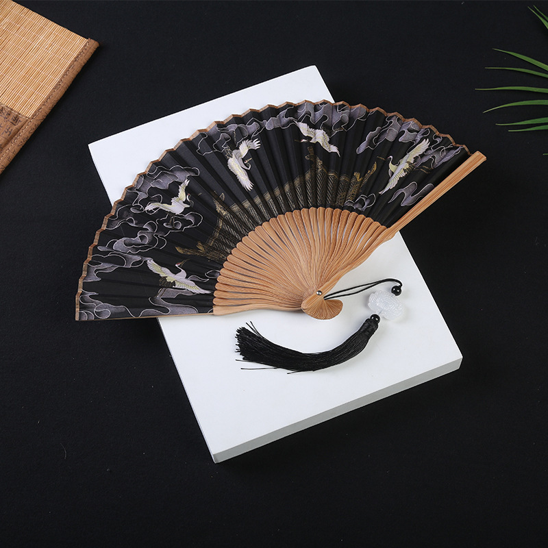 Chinese ancient traditional Hanfu princess dance fan- filming photos ...