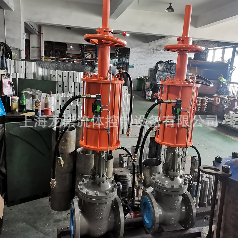 Z641H/Y-16/25/40C铸钢气动闸阀高温高压Z641W-16P不锈钢气动切断-阿里巴巴