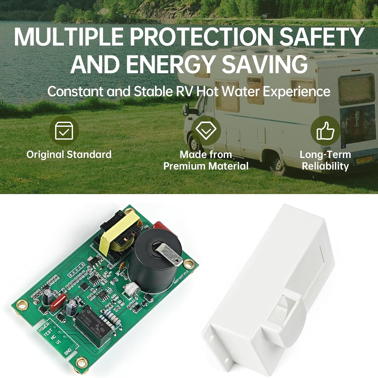 520814郊区SW系列SW4D SW6D SW10D带盖的RV热水器点火控制模块板-阿里巴巴