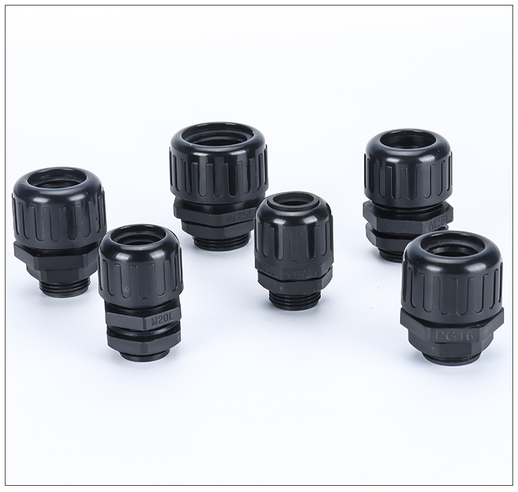 防水波纹管接头定制各种颜色 AD13 PG9 AD15.8 M18 AD54.5 M63-阿里巴巴