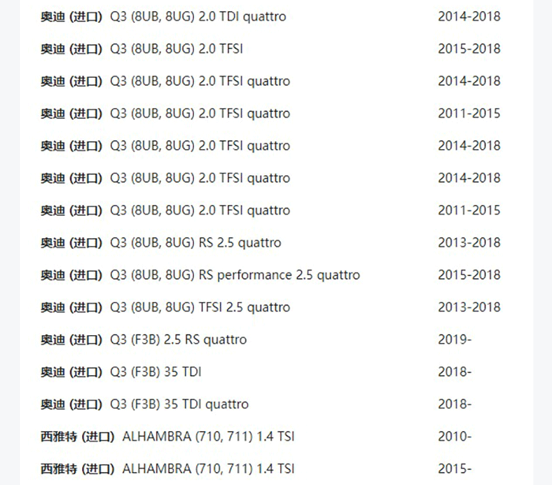 3C0199231F 3CD199297适用奥迪Q3迈腾控制臂牵引臂衬套3C0199231A-阿里巴巴