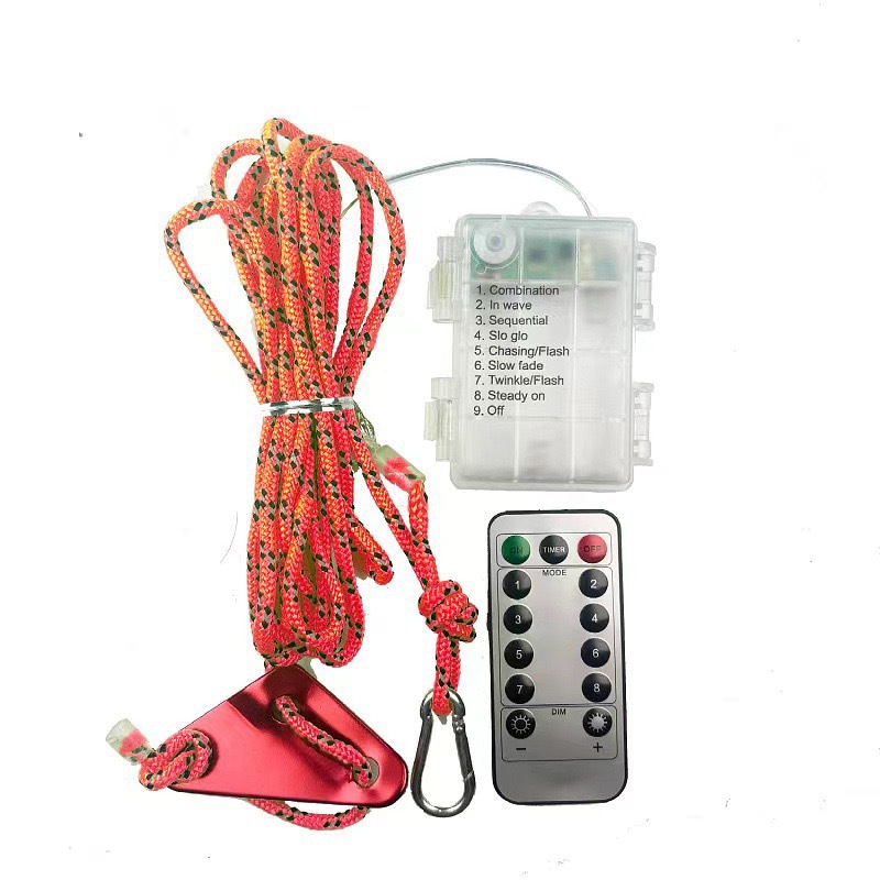 New luminous wind rope lamp canopy windproof rope warning camping tent ...