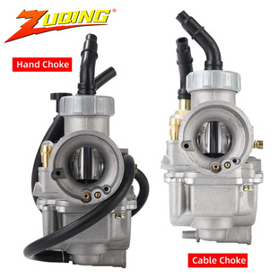 摩托车化油器通用改装京滨PE24 28手动拉线化油器鬼火福喜GY6巧格-阿里巴巴