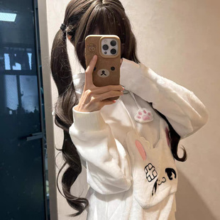 80cm假发女洛丽塔日系jk自然冷黑棕少萝同款cos拍照长卷发全头套-阿里巴巴