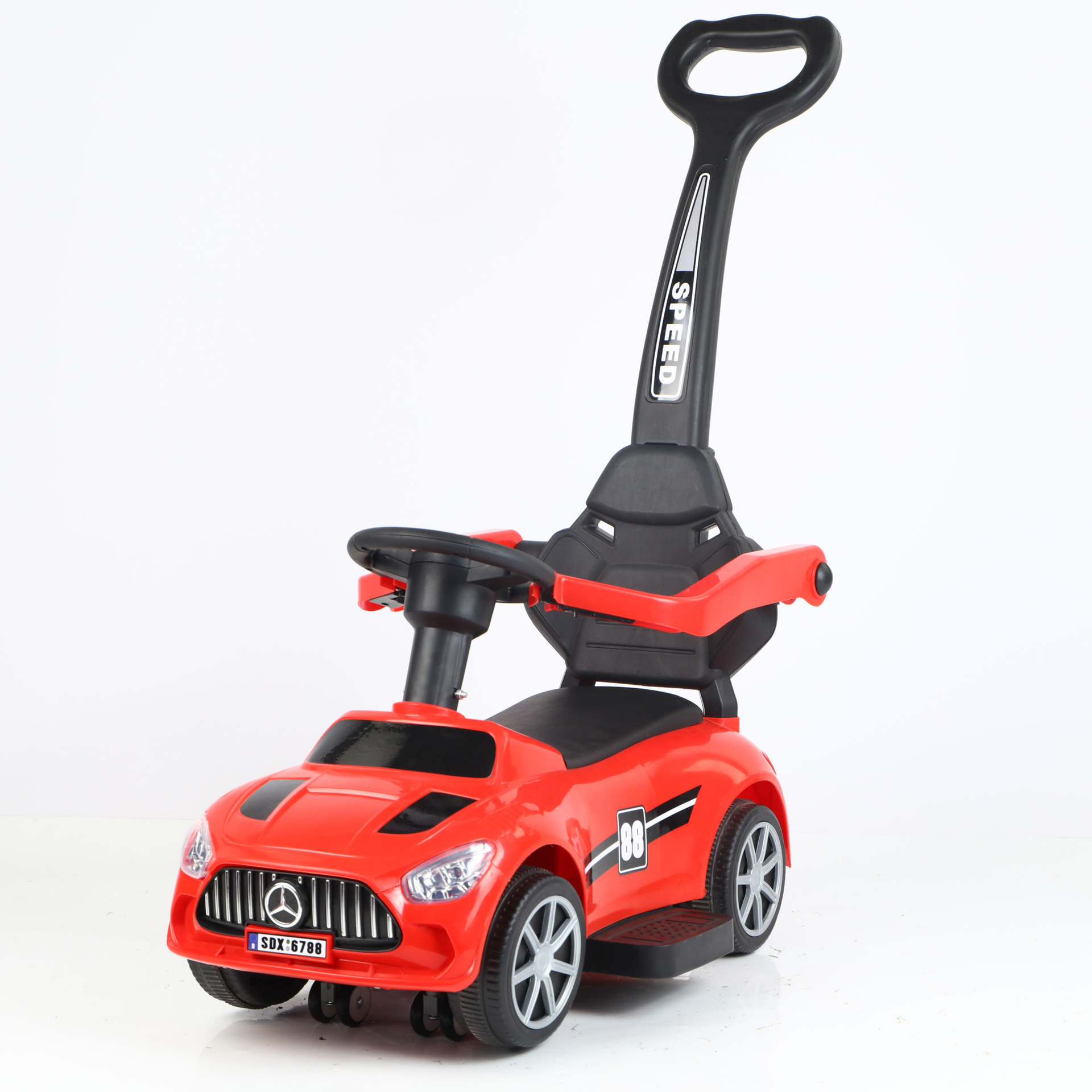 Children's swing car 1-3 years old baby scooter walking four-wheel toy ...