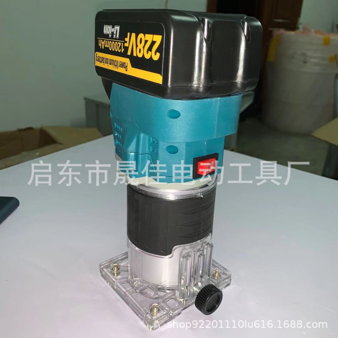 锂电修边机 木工修边开槽机 雕刻机 电木铣-阿里巴巴