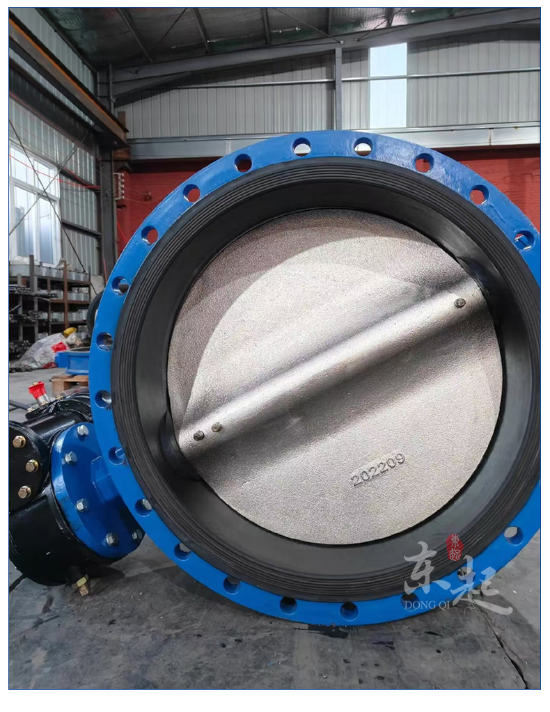 东起气动蝶阀D671X-16Q对夹式阀门不锈钢DN50 65 80 100 150 200-阿里巴巴