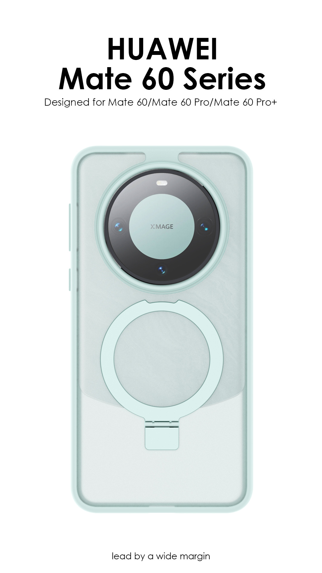 适用华为mate60pro+支点磁吸壳mate70隐形支架手机壳半透磨砂肤感-阿里巴巴