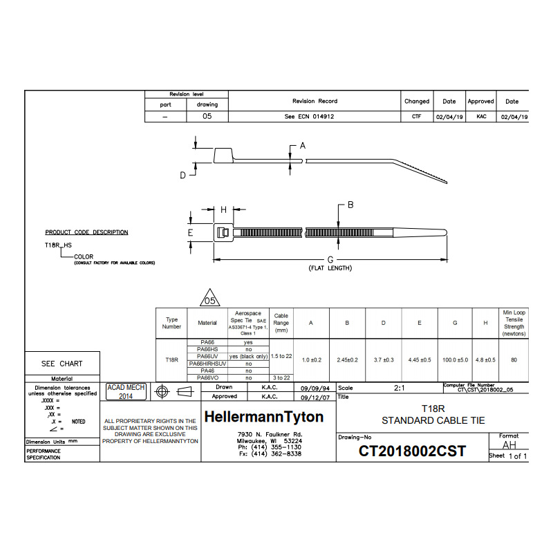 HellermannTyton海尔曼太通 PA46耐高温：T18R 111-00547电缆扎带-阿里巴巴