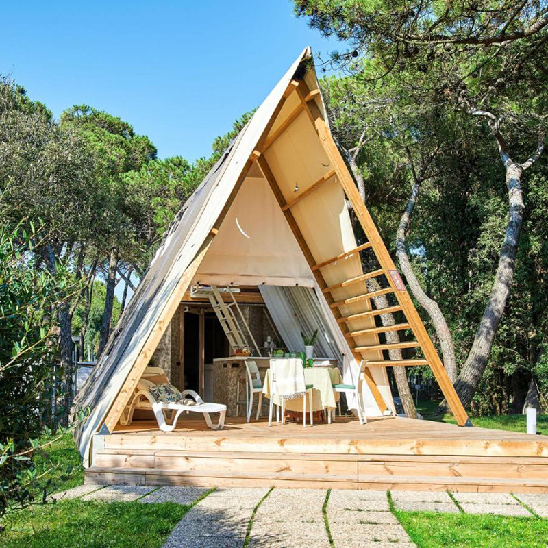 Outdoor hotel tent small wild luxury bed & breakfast tent one-room ...