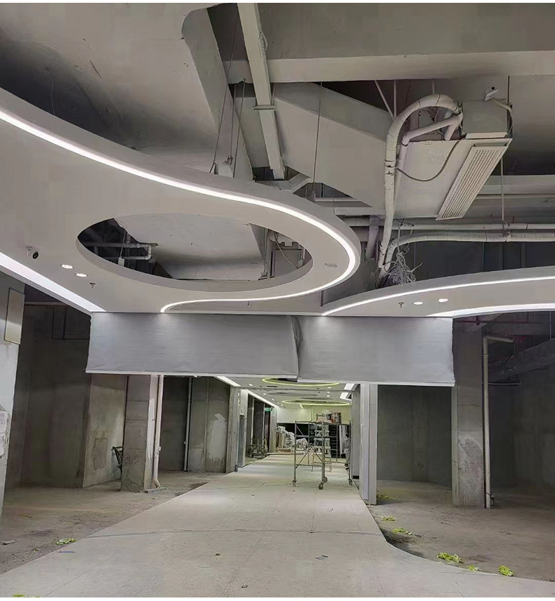 免穿硅胶灯带led柔性灯槽线性灯带吊顶带边硅胶套管嵌入式线型灯-阿里巴巴