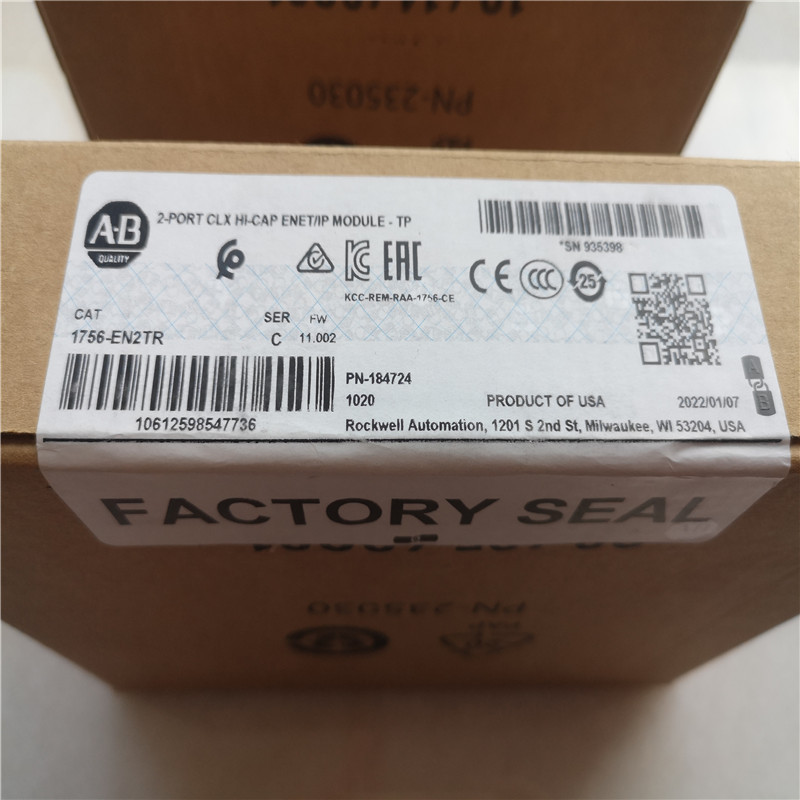 AB PLC 网络模块 全新原装正品 Allen-bradley 1756-EN2TR-阿里巴巴
