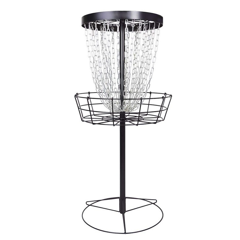 Frisbee golf professional throwing Frisbee rack Frisbee basket simple ...