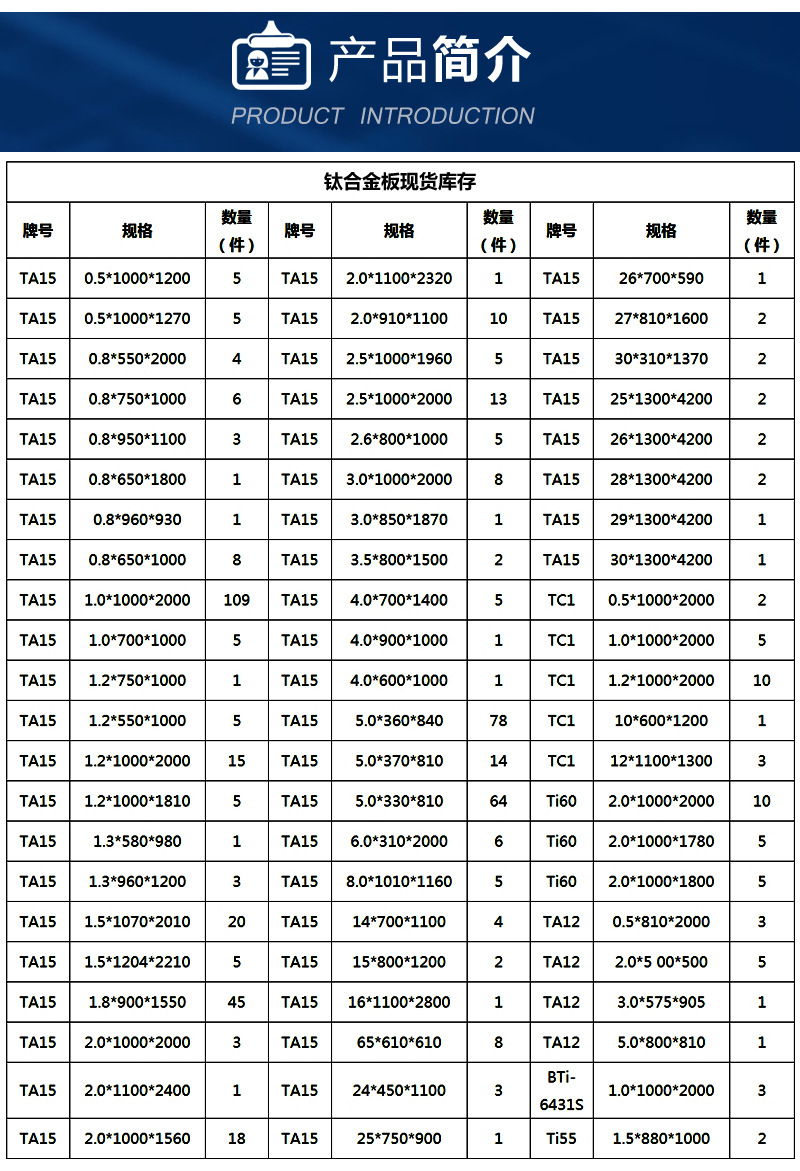 TC4钛板 Gr5钛合金板TC17/TC18高强度钛合金板TC4钛合金板-阿里巴巴
