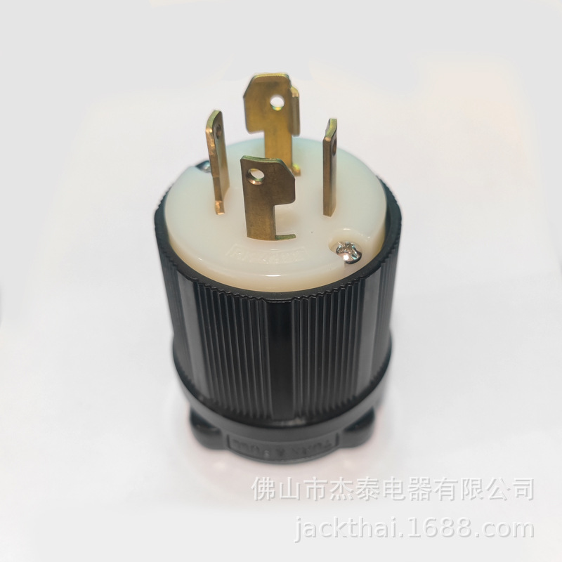 RK-4322N三相四线工业插头,30A日本电机代替插头,AMERICAN DENKI-阿里巴巴