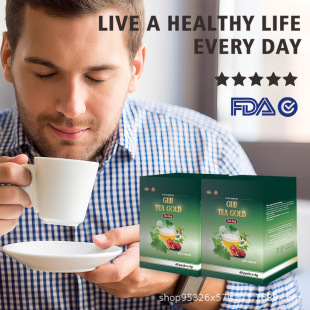 跨境外贸GLU TEA GOLD Restore the vigor of men a better life-阿里巴巴