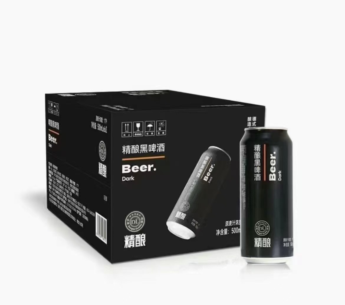 包邮 许昌胖东来精酿黑啤酒500ML胖东来超市DL黑啤胖东来啤酒-阿里巴巴