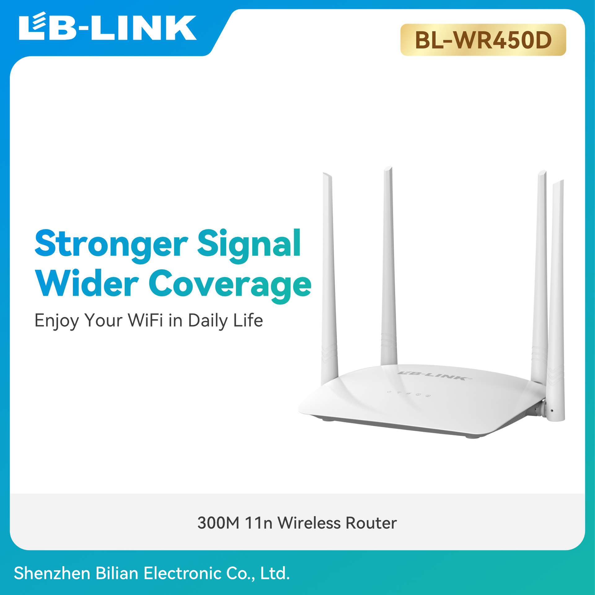 LB-LINK N300 Easy Setup Wireless Wi-Fi Router router BL-WR450D | Ali2BD ...