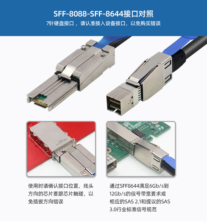外置minisas线sff-8644转sff-8088 26PIN 服务器存储阵列高速线-阿里巴巴