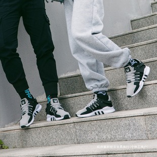 EQT NMD 运动鞋原创设计减震男网面黑白休闲百搭透气防滑跑步鞋潮-阿里巴巴