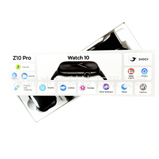 跨境爆款Z10 Pro智能手表蓝牙通话心率血氧Watch 10双表带套装-阿里巴巴