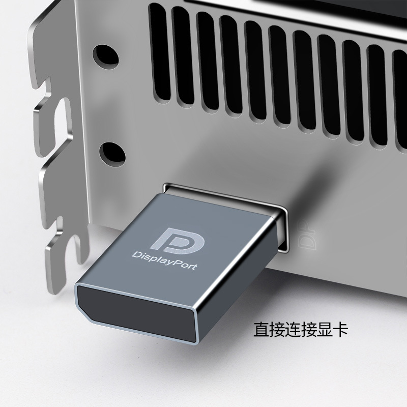 DP VGA DVI dummy plug虚拟显示器EDIDheadless显卡欺骗器锁屏宝-阿里巴巴