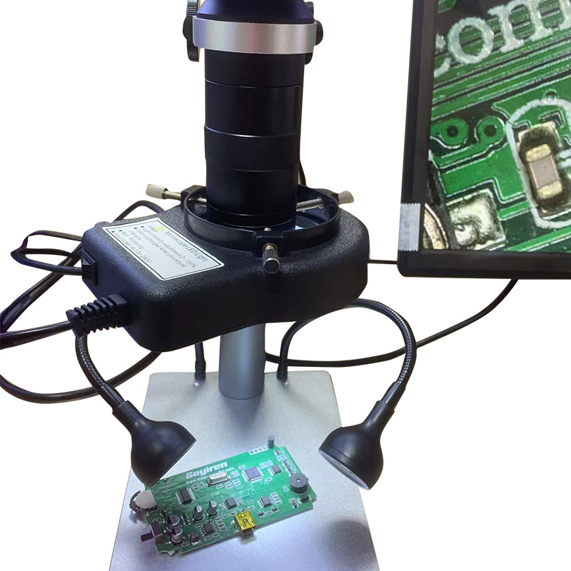 工业相机放大镜CCD检测仪测量屏 高清电子显微镜视频HDMI维修数码-阿里巴巴