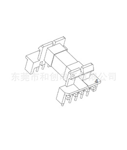 EEL19电木骨架EE17加长骨架卧式5+5针骨架变压器-阿里巴巴