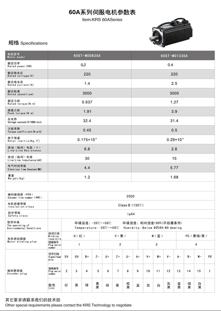 60ST-M01930交流伺服电机600W1.9N 大力矩伺服电机驱动器套装现货-阿里巴巴