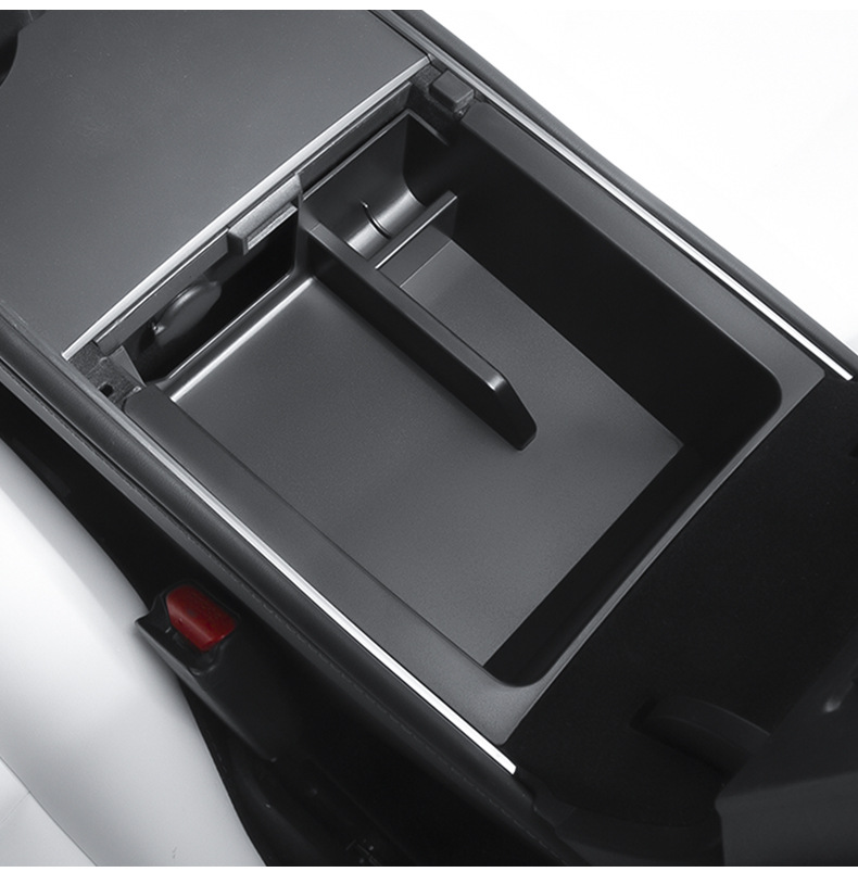 外贸适用焕新版ModelY/3特斯拉中控储物盒注塑植绒中控储物盒批发-阿里巴巴