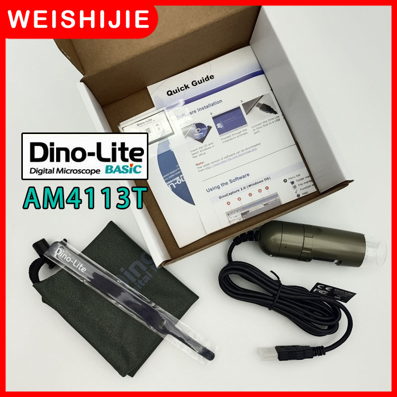 台湾迪光Dino-lite AM4113T手持式显微镜 20-200倍数码显微镜-阿里巴巴