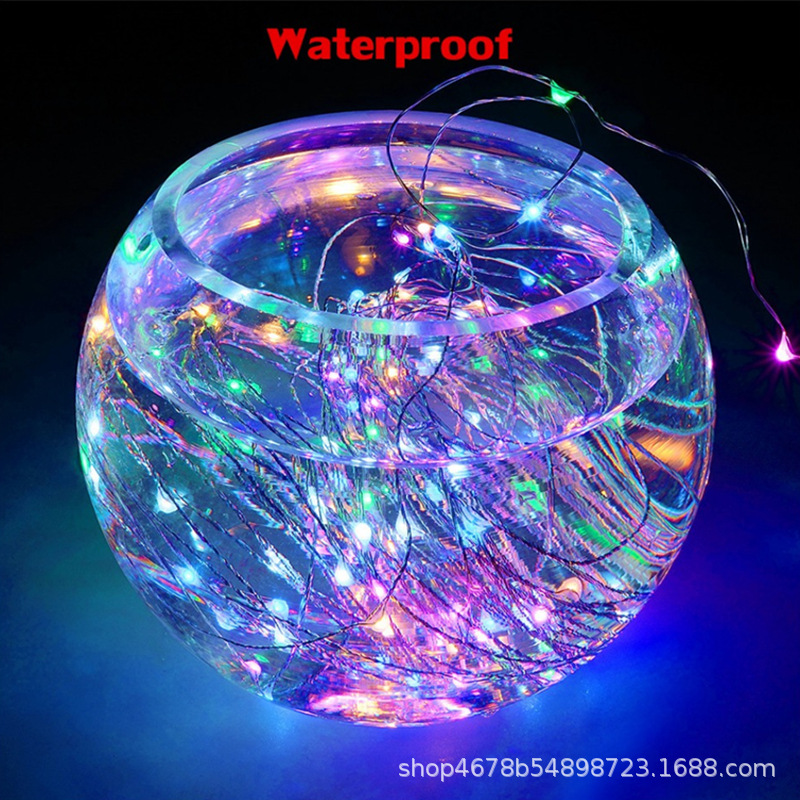 跨境LED3A电池盒灯串圣诞节日铜线灯串铜丝彩灯串/现货供应-阿里巴巴