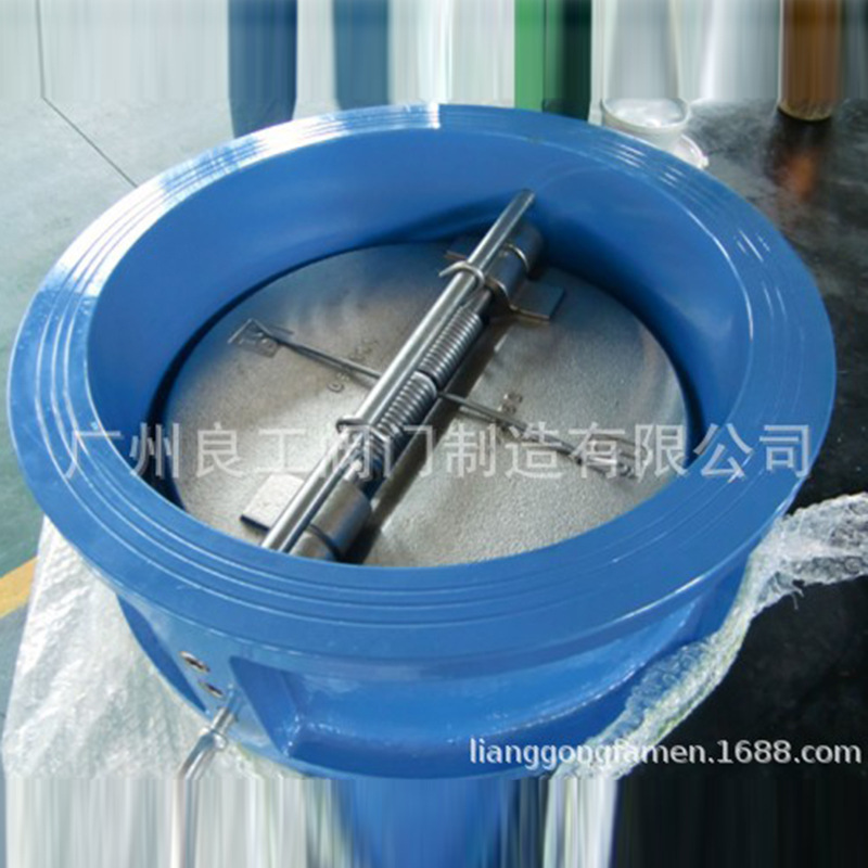 天津塘沽阀门H77X-16C/Q/P对夹式蝶型双瓣止回阀逆止阀DN50 100-阿里巴巴