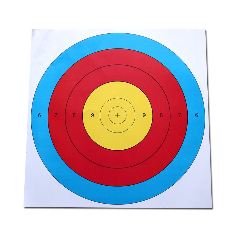 Factory wholesale bow archery target paper thickened standard target ...
