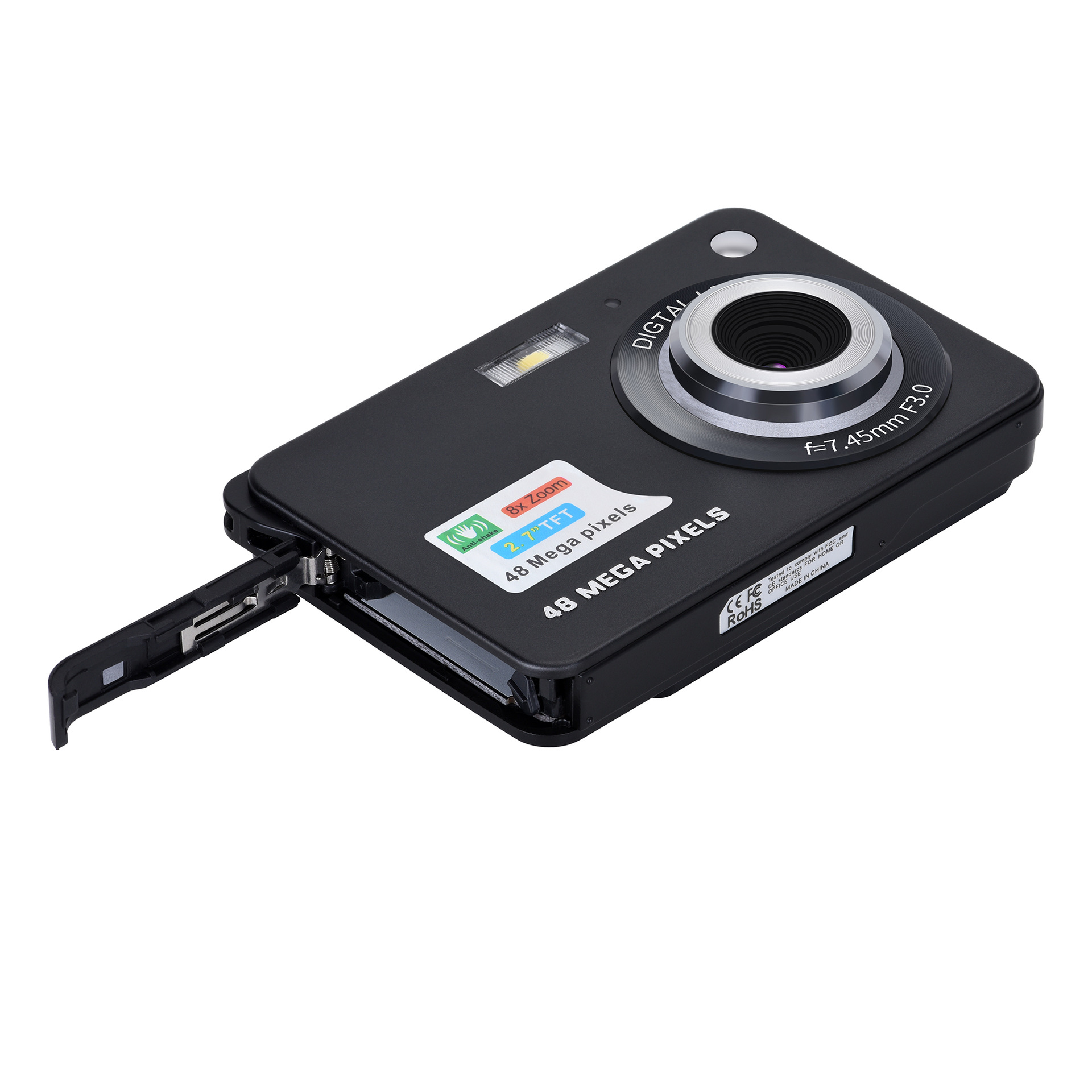 跨境英文版4800万像素高清普通数码照相机XD-K09家用自拍卡片机-阿里巴巴