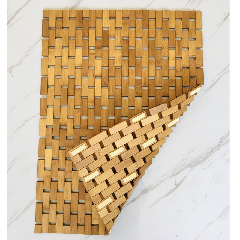 竹垫竹浴室地垫竹编地垫竹制防滑垫卫生间脚踏垫加厚竹块垫-阿里巴巴