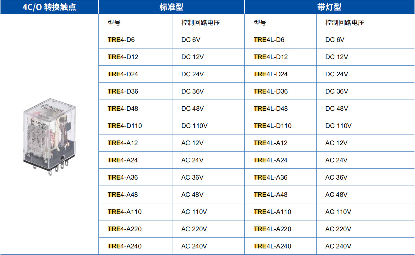 上海天逸TRE2L-D24 TRK4L-D24继电器AC220V 安装座子 RSJ2U RSJ4U-阿里巴巴