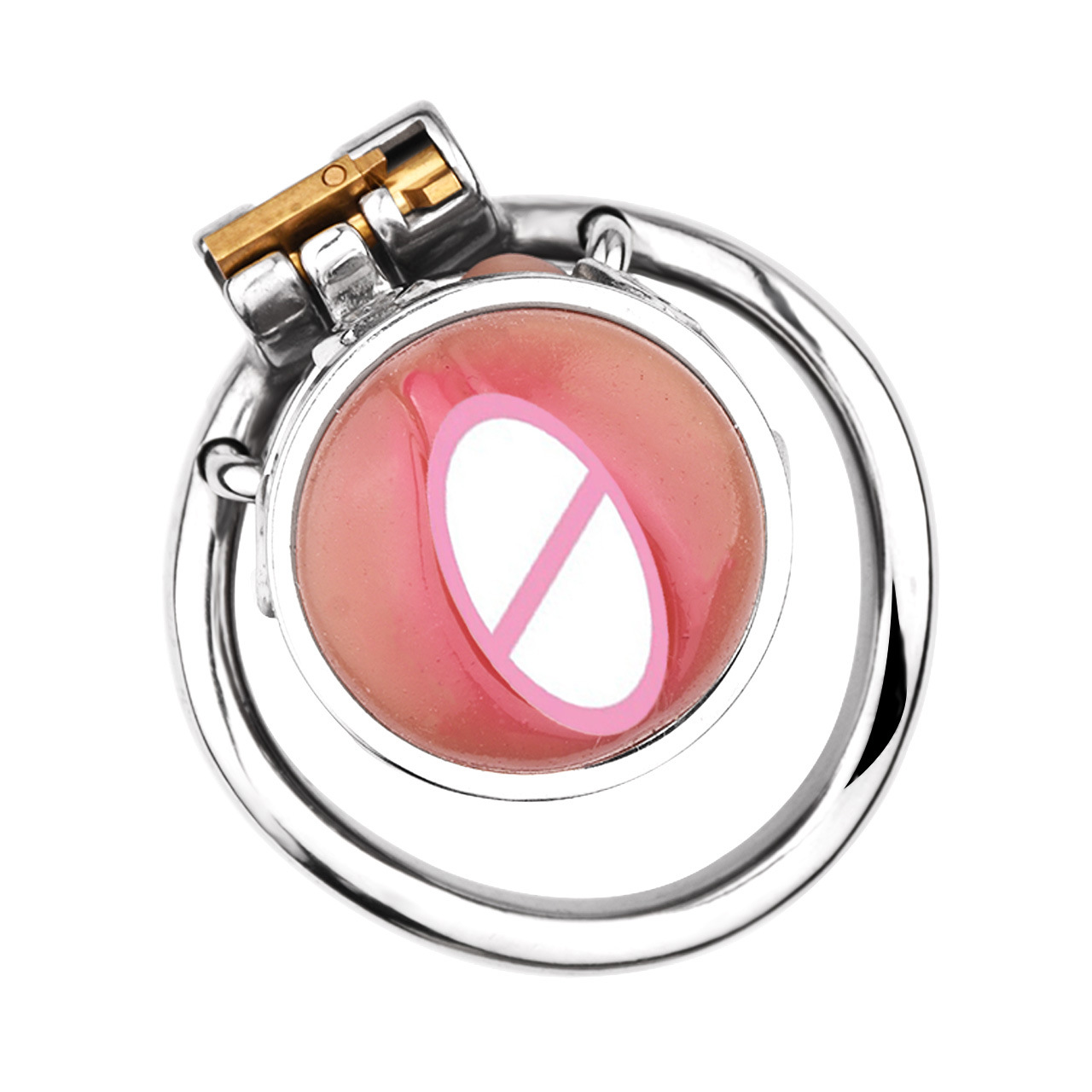 FRRK-411仿真喷涂新配色硅胶仿阴伪娘lo娘贞操锁变装cb锁带导尿托-阿里巴巴