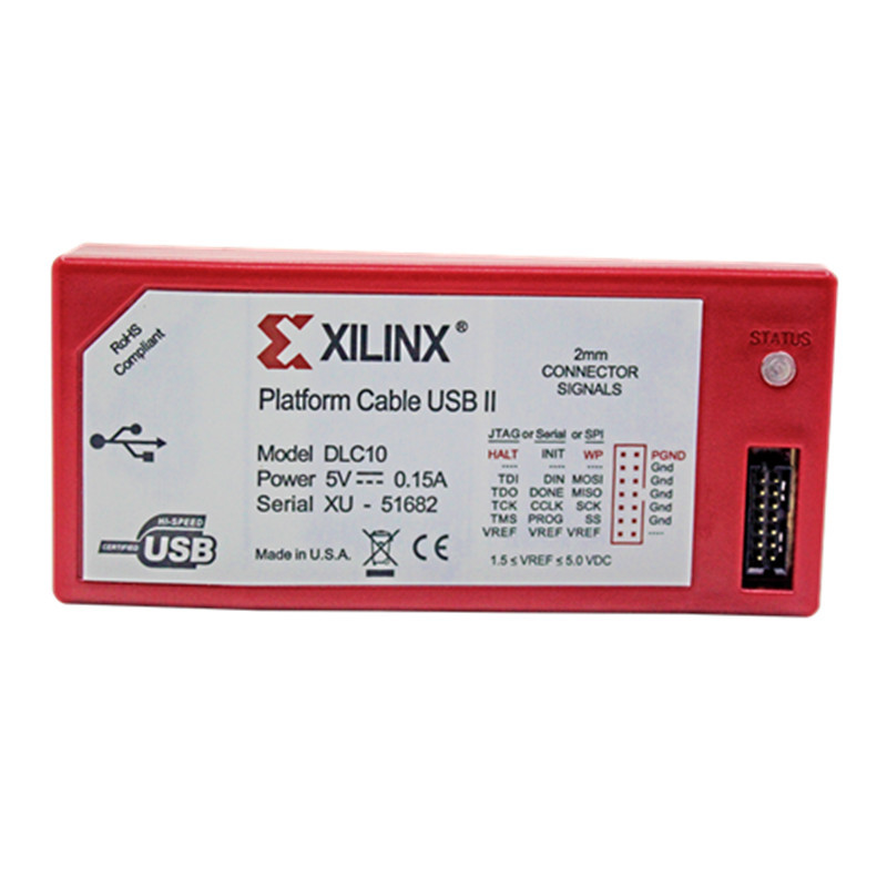 原装Xilinx下载器HW-USB-II-G赛灵思Platform Cable II DLC10-阿里巴巴