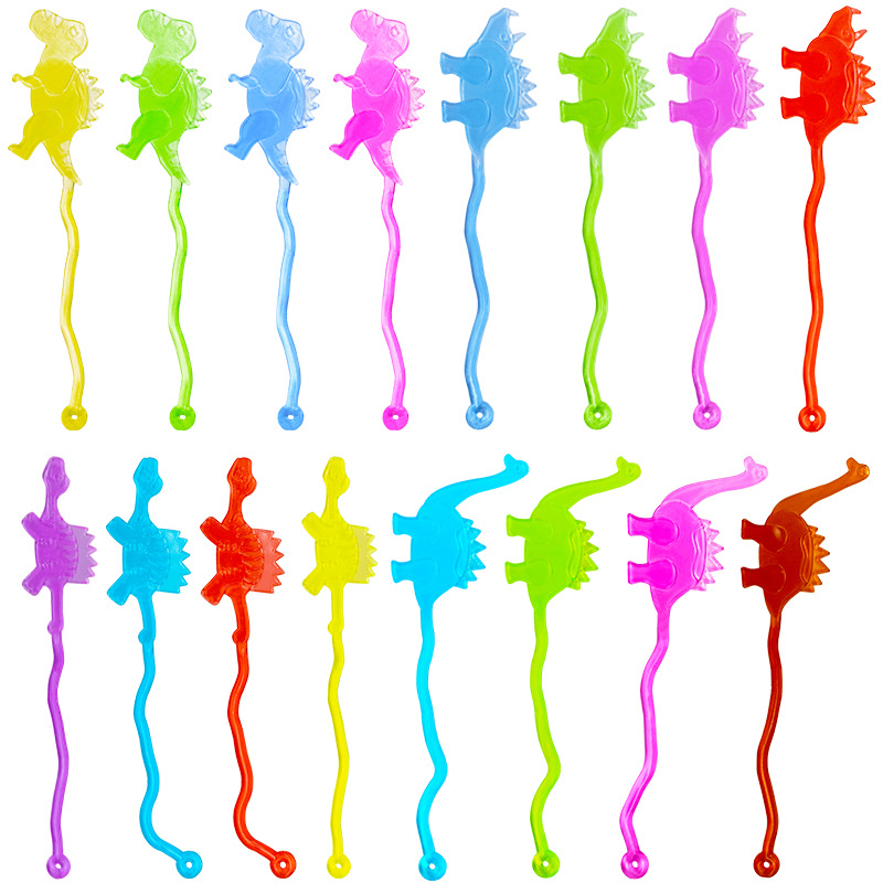 Cross-border new sticky dinosaur tpr dinosaur series climbing animal ...