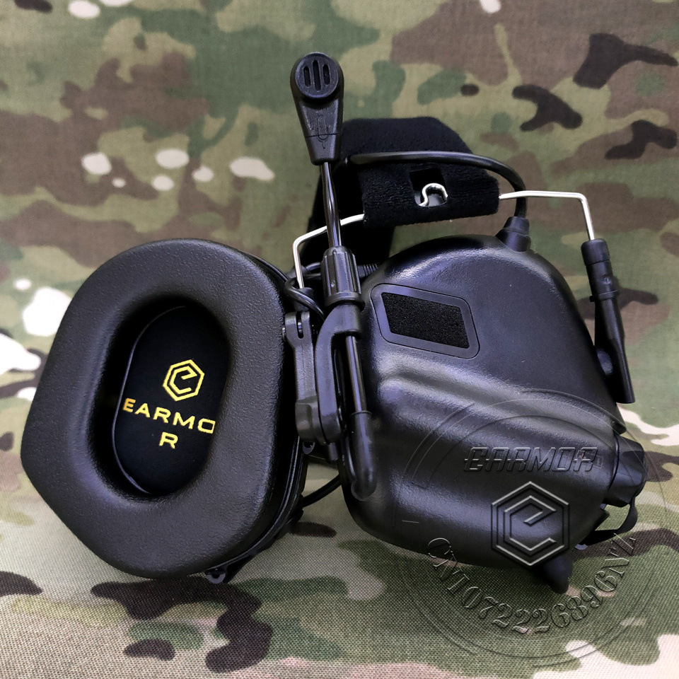 最新 EARMOR M32 MOD4 战术通讯拾音降噪耳机头戴式射击听力保护-阿里巴巴