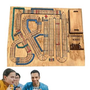 亚马逊爆款Cribbage Wars Board Game克里比奇战争经典棋盘游戏-阿里巴巴