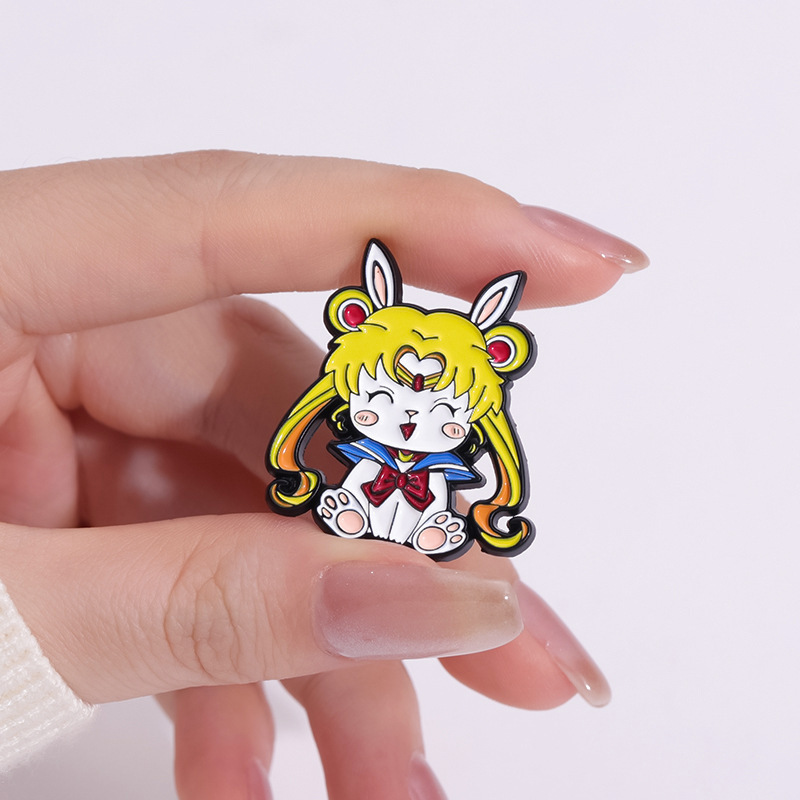 Fashion 2# Alloy Anime Cartoon Character Brooch :Asujewelry.com