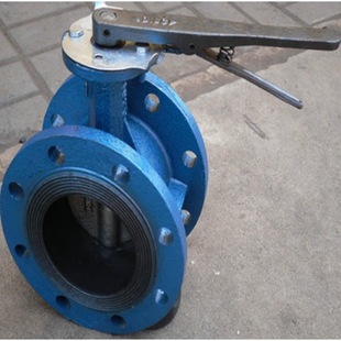 D41X-10C/16C DN40铸钢不锈钢板蝶阀衬胶软密封-阿里巴巴